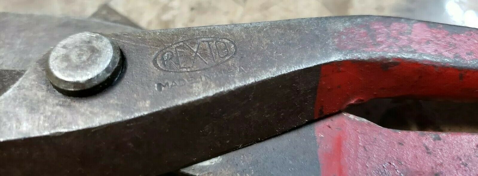 Vintage Pexto Shear Sheet Metal Tin Snips Scissors Made In USA | #16105372