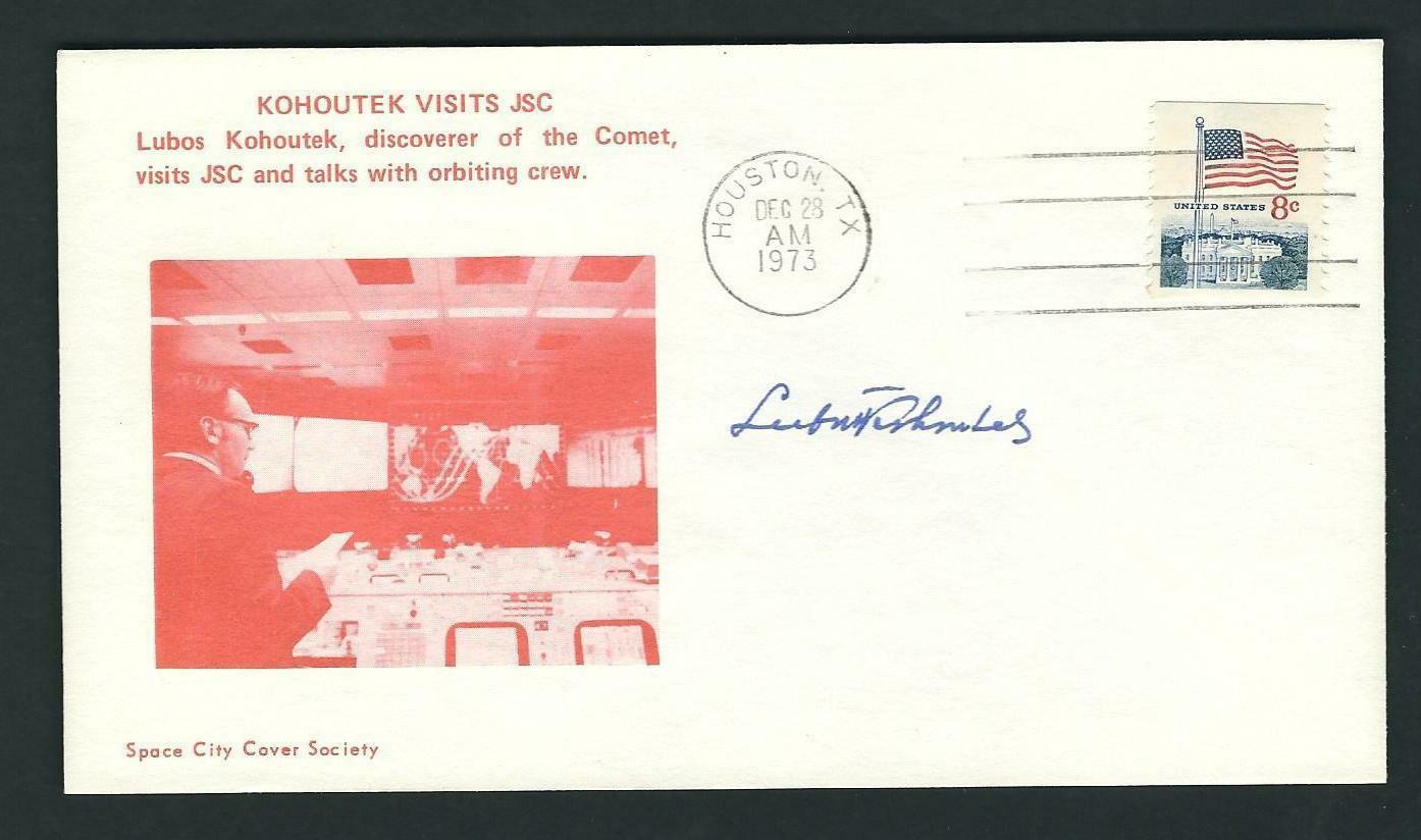 Lubos Kohoutek Signed Cover Discovered The Kohoutek Comet | #16155415