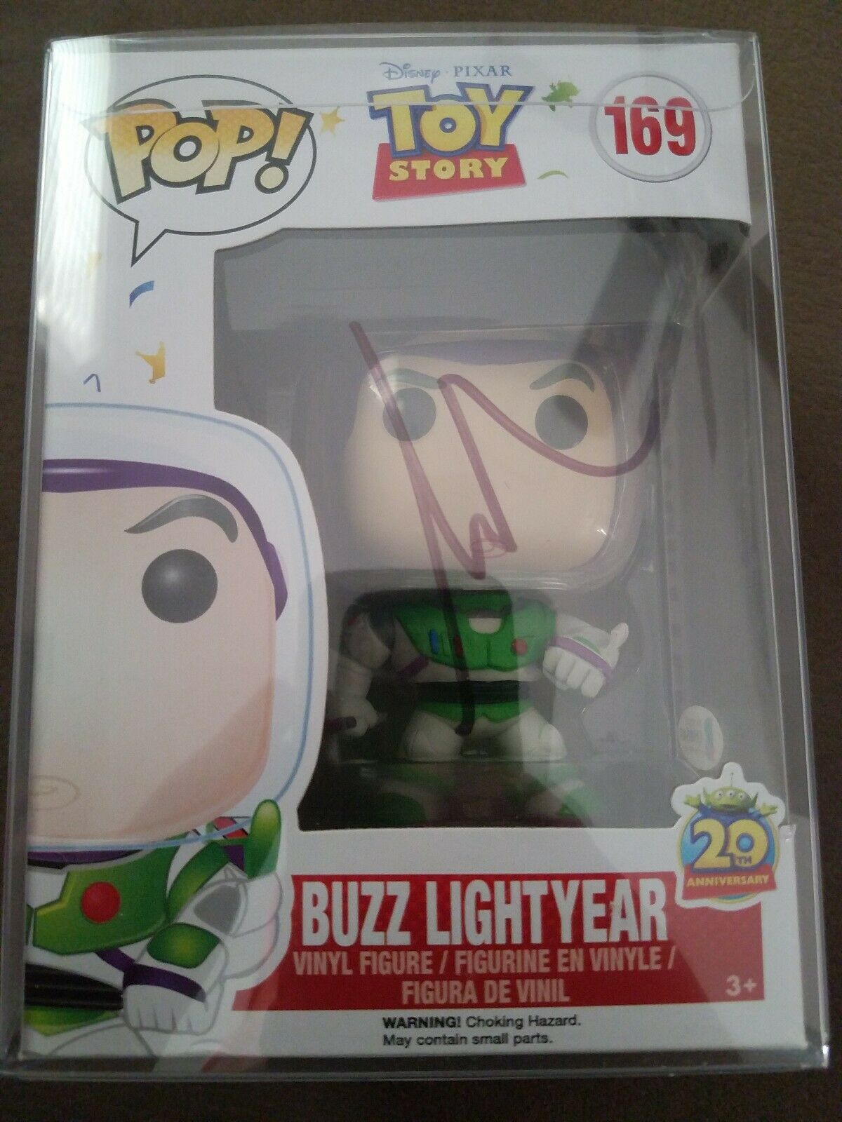 TIM ALLEN SIGNED AUTO BUZZ LIGHTYEAR POP FUNKO FIGURE TOY STORY Beckett ...