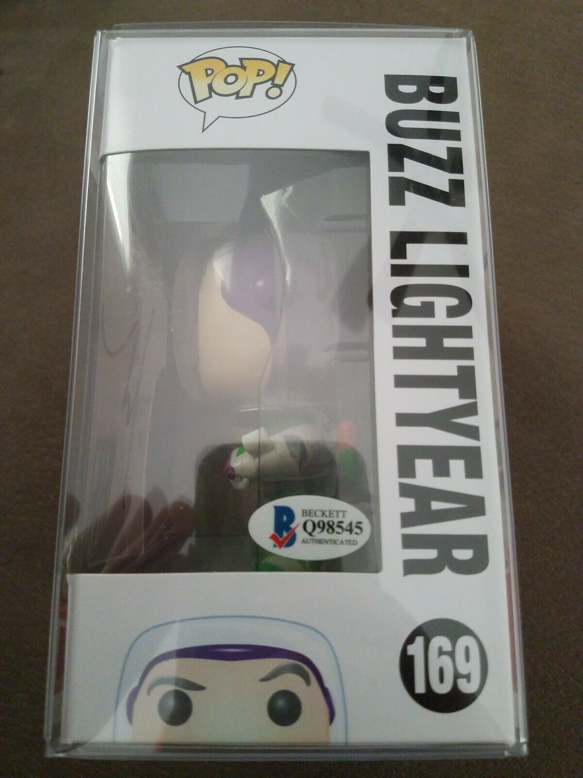 TIM ALLEN SIGNED AUTO BUZZ LIGHTYEAR POP FUNKO FIGURE TOY STORY Beckett ...