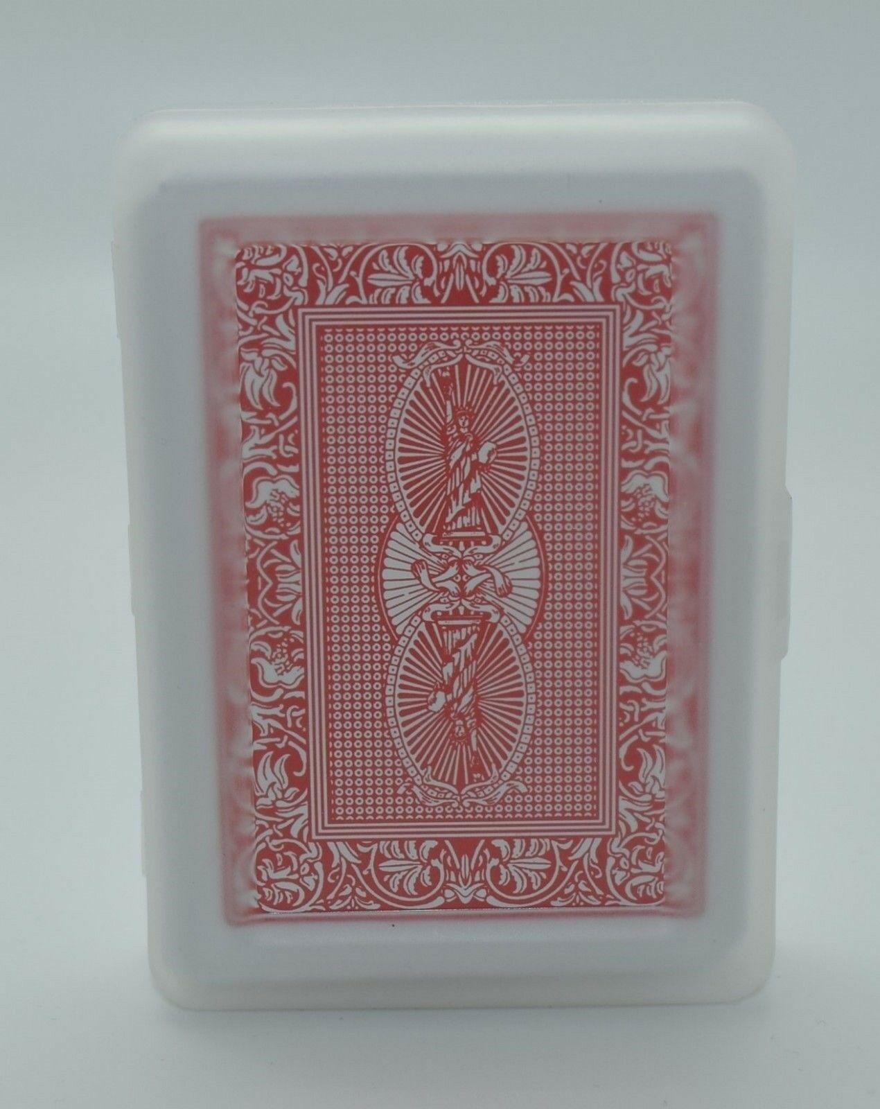 Dal Negro Treviso Deck W/Case Red Plastic Playing Cards Poker Standard ...