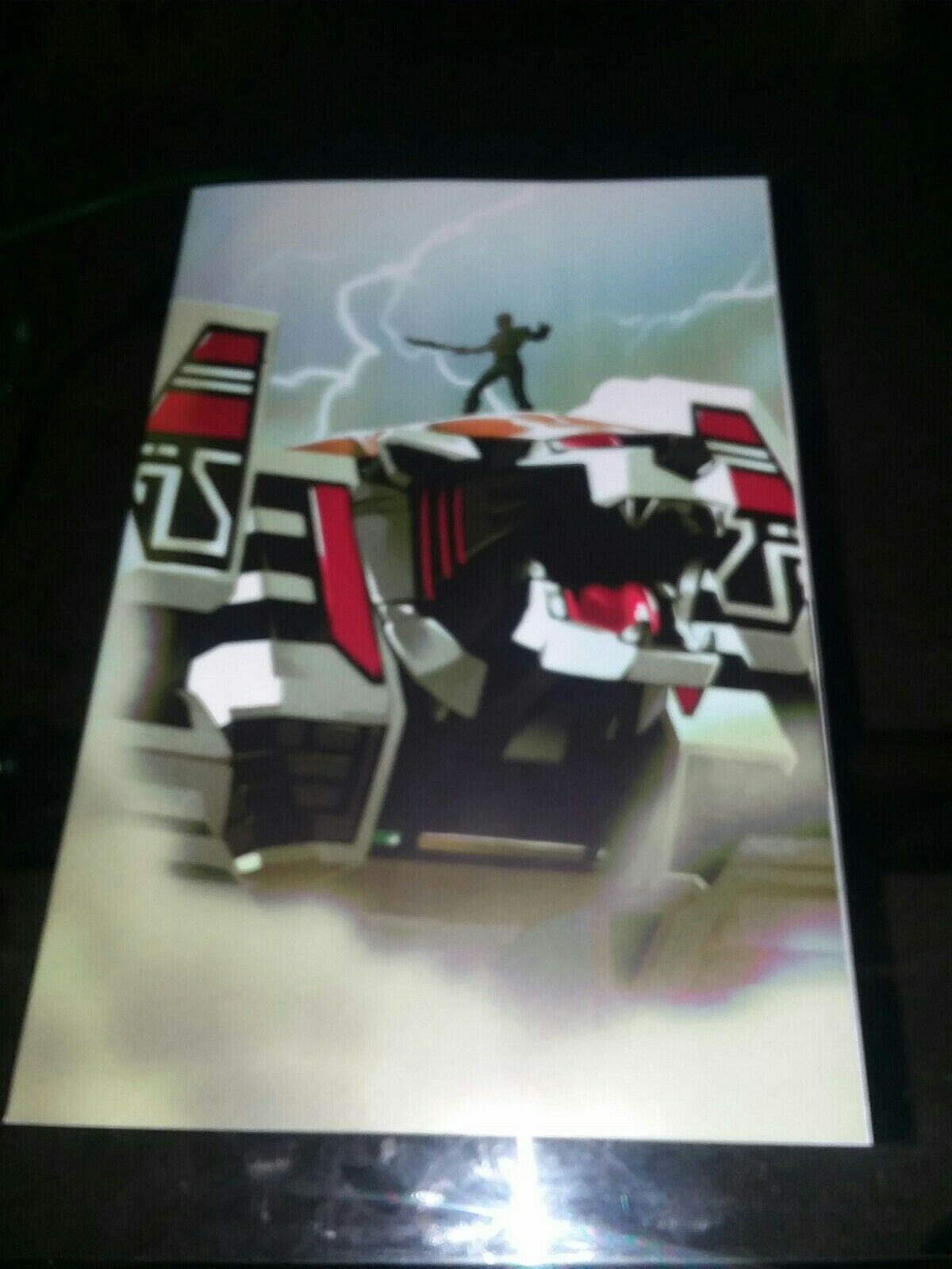 Mighty Morphin Power Rangers 7 VARIANT WHITE TIGERZORD GOÑI MONTES Boom ...