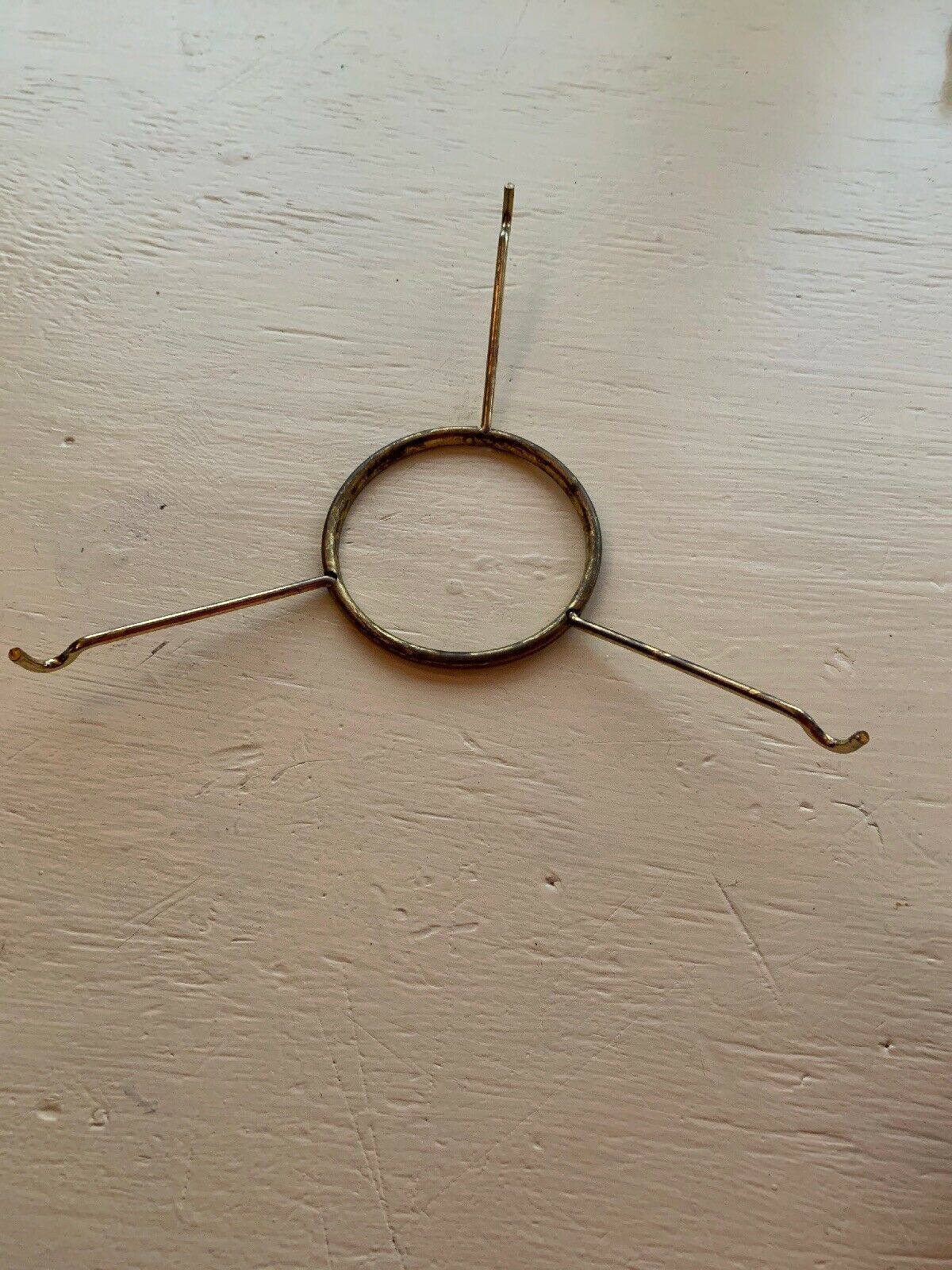 Antique Kerosene Oil Lamp TriPod / Spider Shade Ring 8 Inch No. 2 Size ...