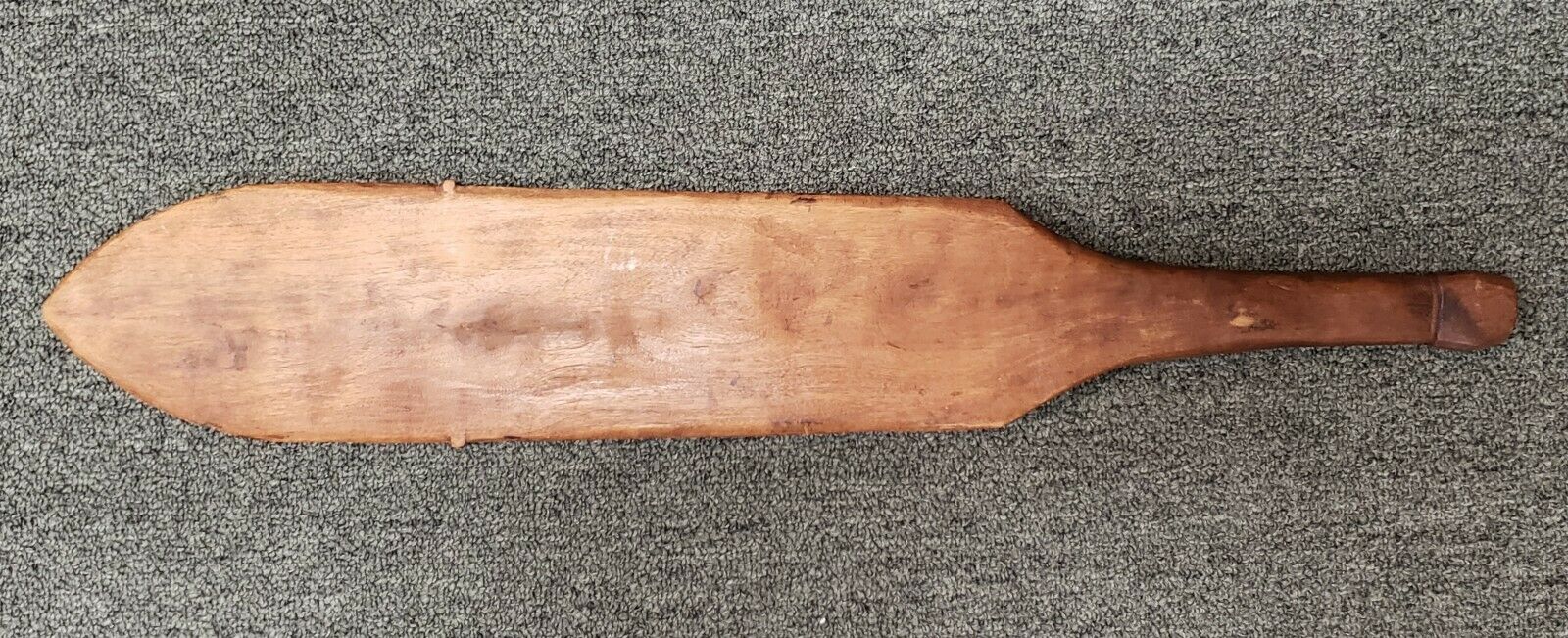 Late 19th Century Wooden War Club Paddle From The Solomon Islands ...