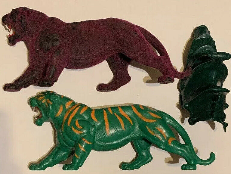 Vintage MOTU He - Mans BATTLE CAT & Skeletors PANTHOR Figure, PANTHOR ...