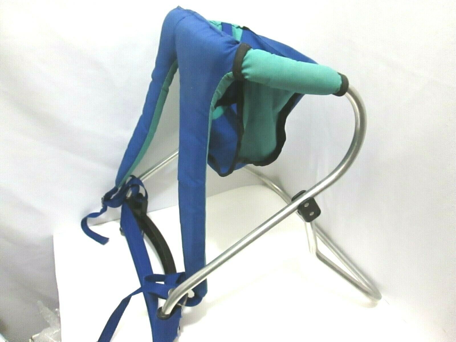 Vintage GERRY Carrier Baby Child LIGHTWEIGHT CANVAS Aluminum Hiking ...