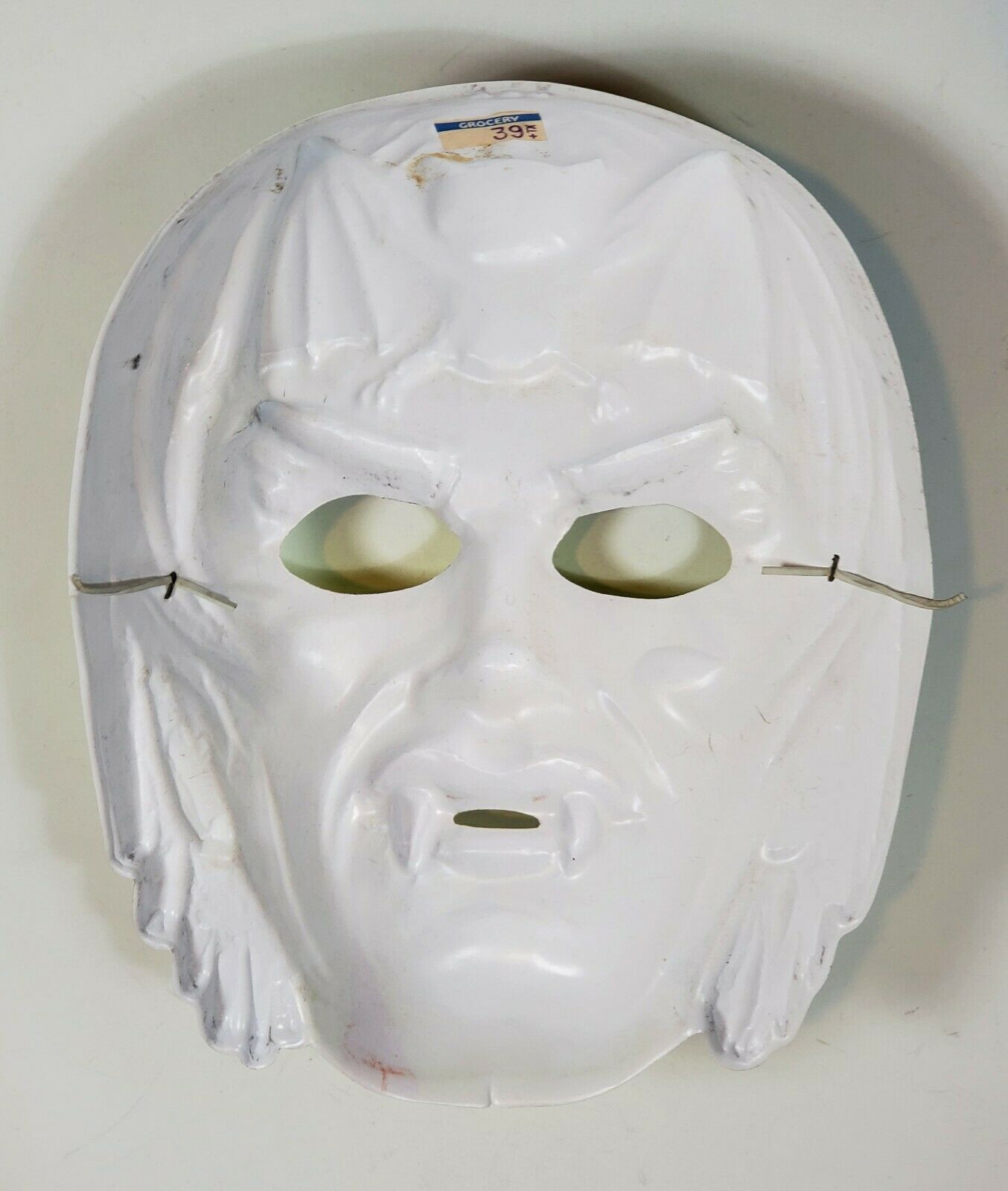 VINTAGE HALLOWEEN MASK ZOMBIE VAMPIRE WITCH BEN COOPER? KIDS CHILD SIZE ...