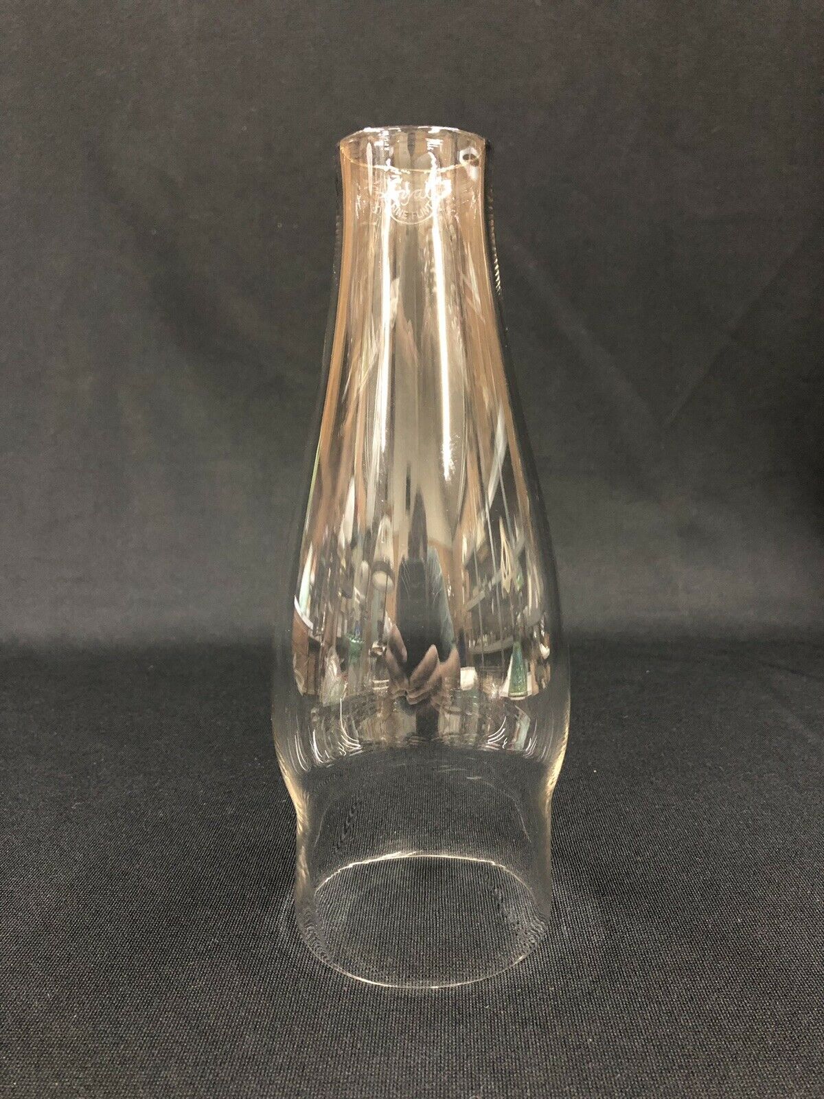 Early C. 1860 - 70’s Signed Royal Fine Flint Blown Glass No. 2 Chimney ...