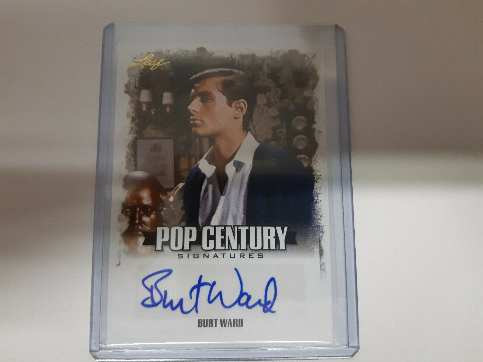 2015 BURT WARD LEAF POP CENTURY SIGNATURES AUTHENTIC AUTOGRAPH CARD ...