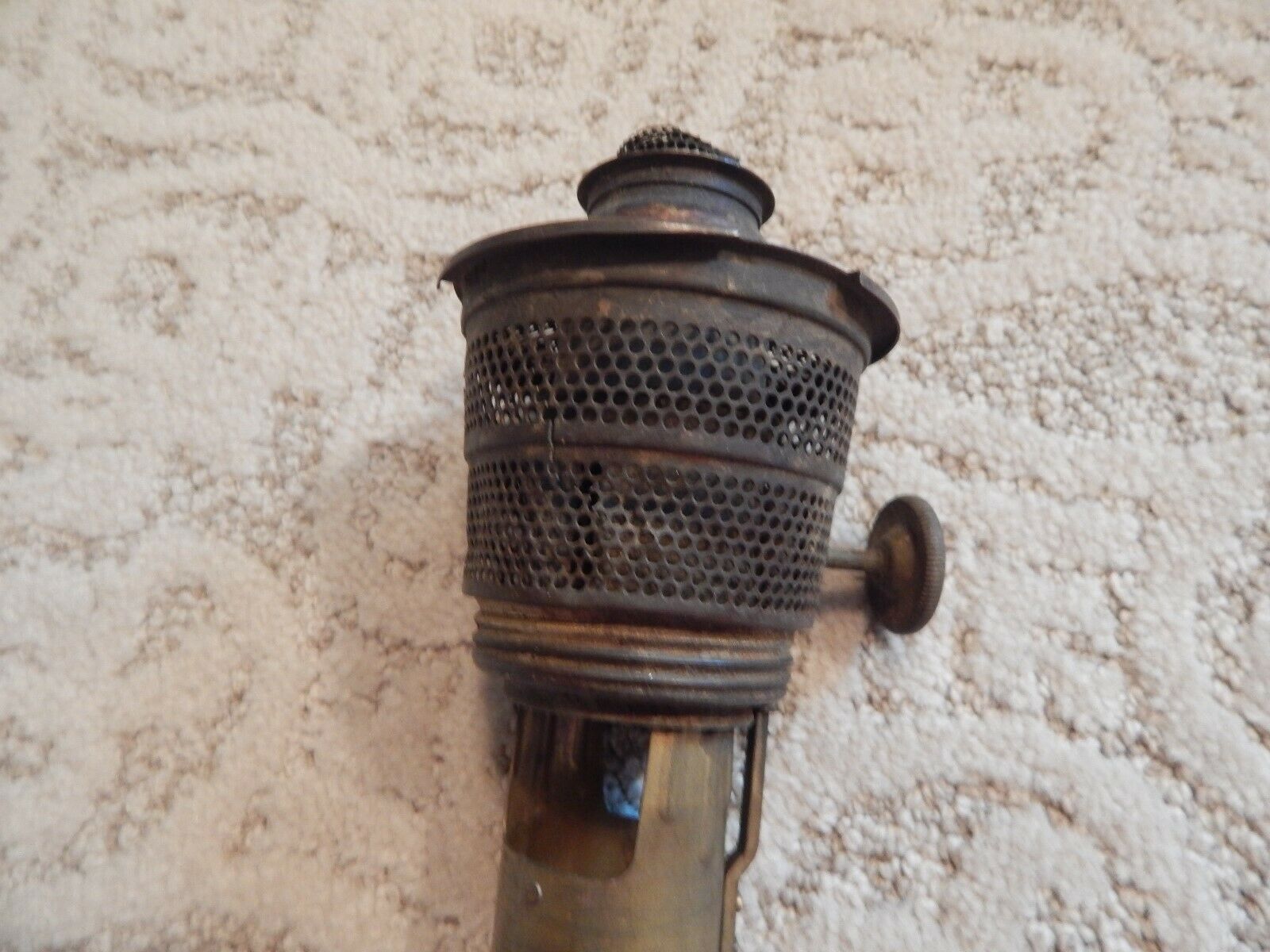 Vintage Aladdin Model B Brass Kerosene Lamp Burner Body | #15896719