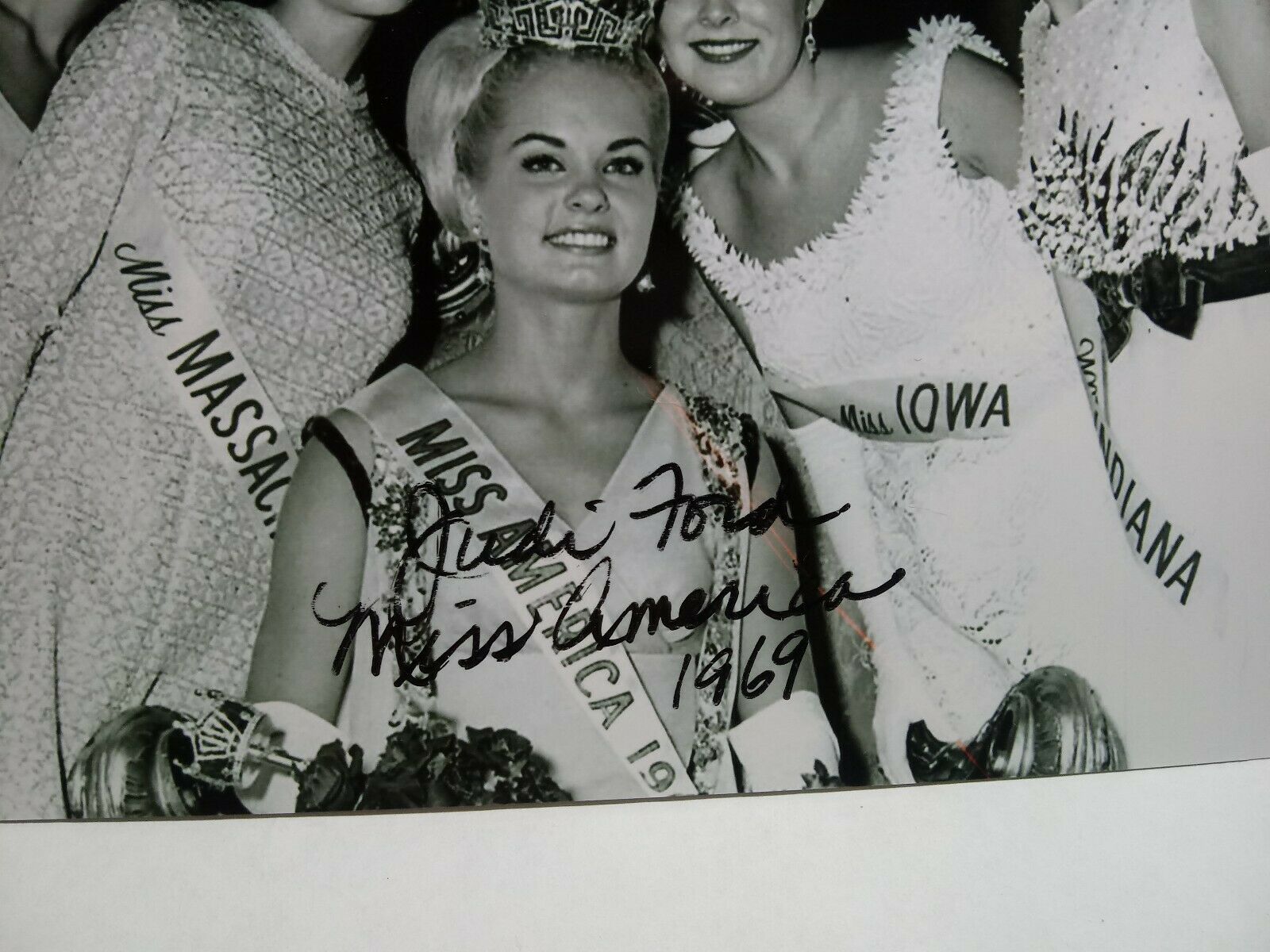 JUDI FORD Authentic Hand Signed Autograph Photo 4X6 - MISS AMERICA 1969 ...