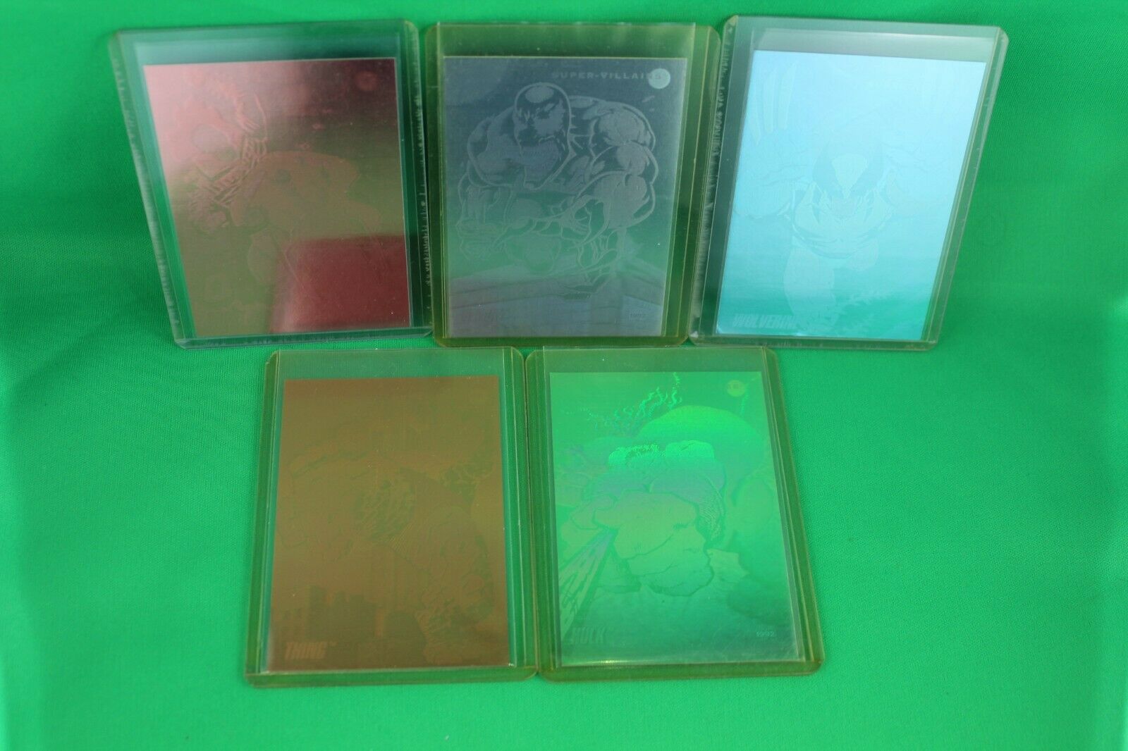 1992 MARVEL UNIVERSE IMPEL COMPLETE HOLOGRAM INSERT CHASE CARD SET ...