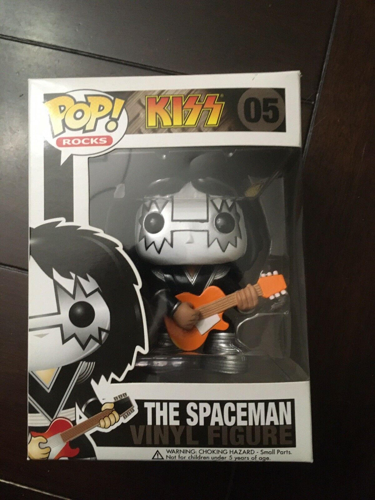 Funko Pop Rocks Kiss - The Spaceman 05 Vaulted Ace Frehley Rare And ...
