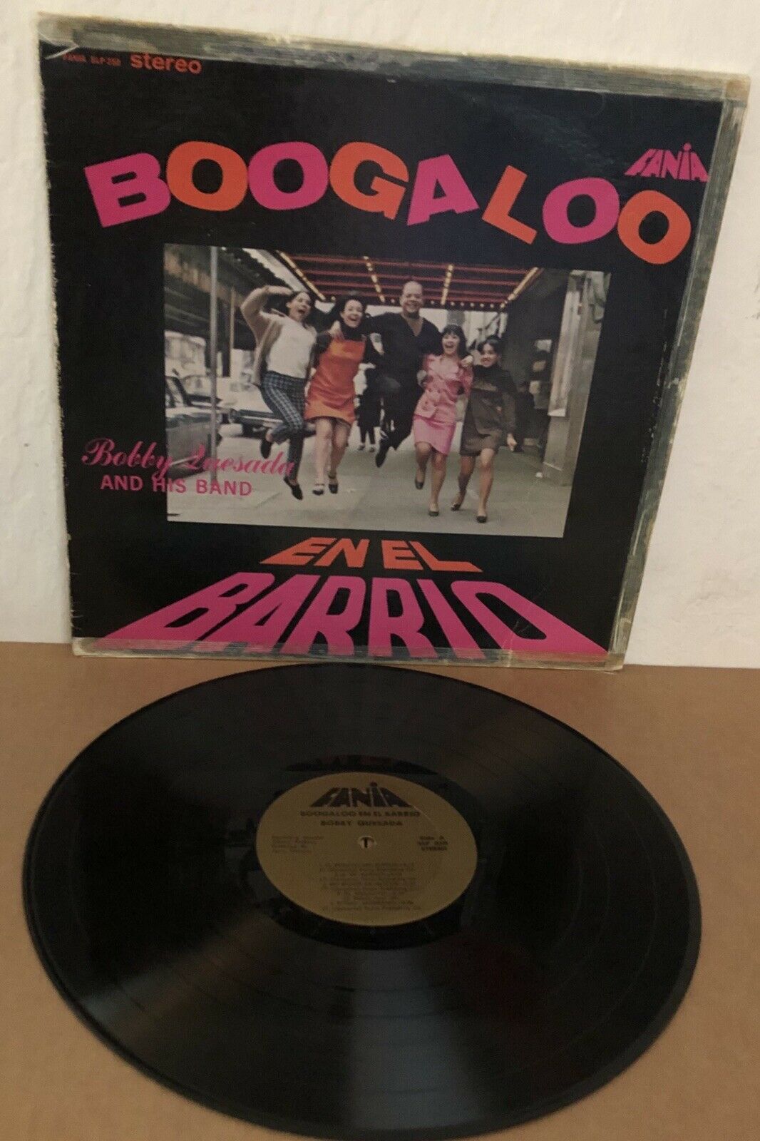 BOBBY QUESADA & HIS BA /BOOGALO EN EL BARRIO/LATIN SALSA GUAGUANCO/ORIG ...
