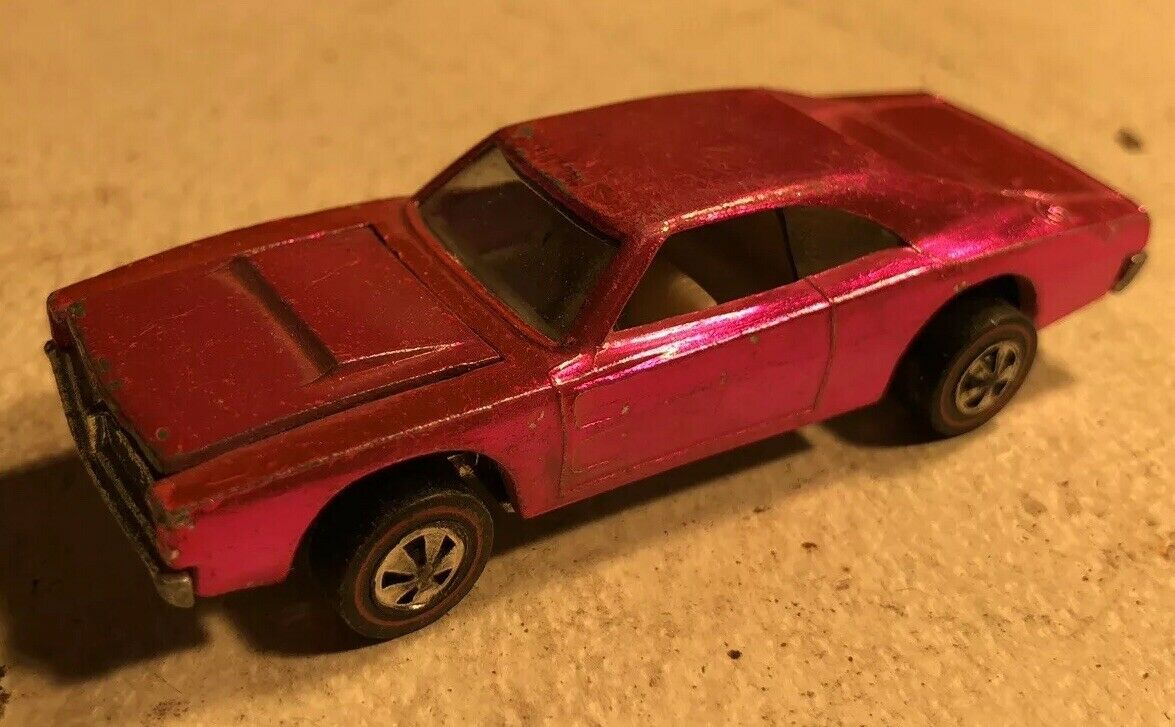 VINTAGE Redline Hot Wheels Custom Dodge Charger Mattel 1968 | #15769327