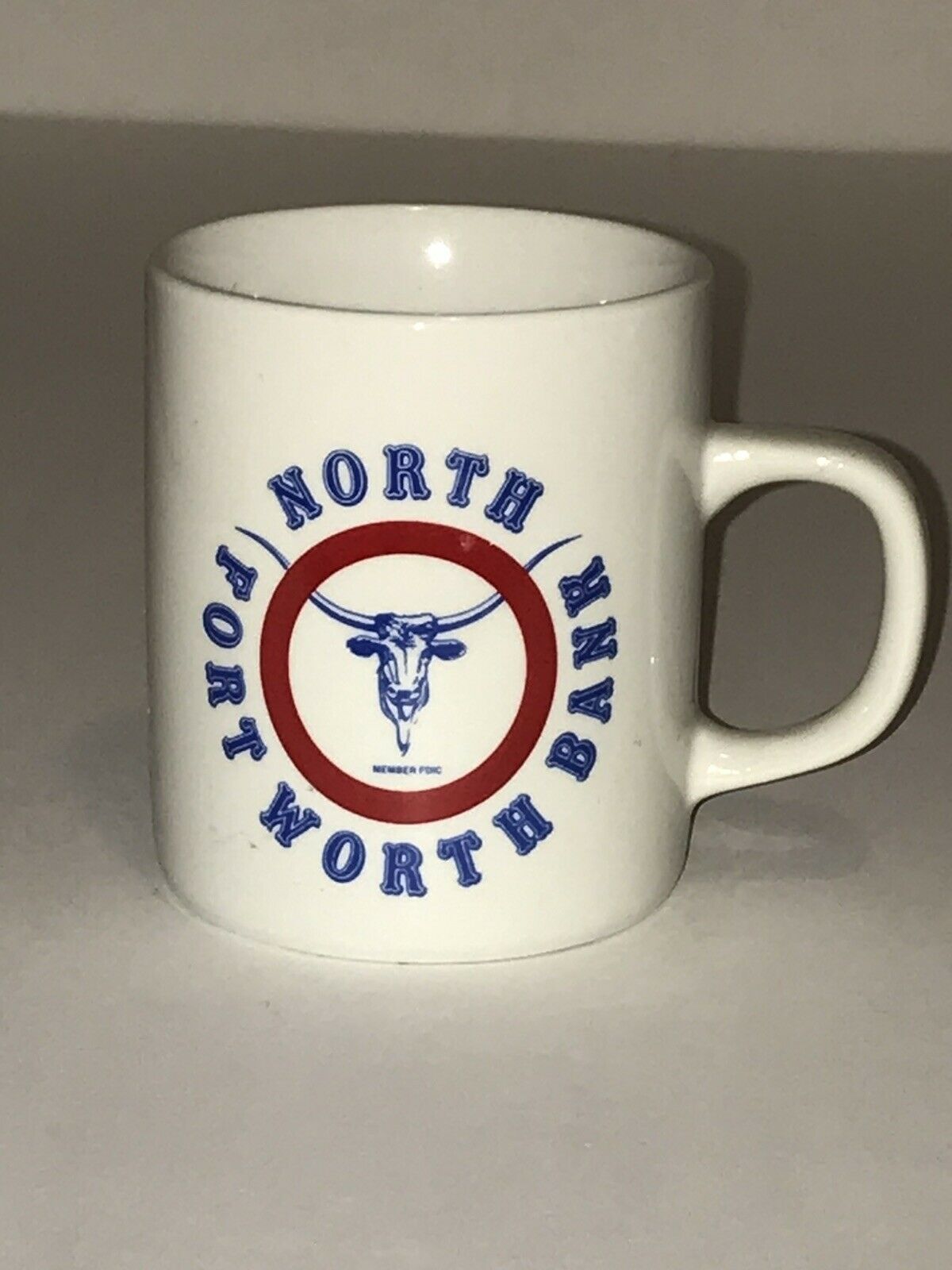 Vintage North Fort Worth Bank Coffee Mug - EUC | #15706566