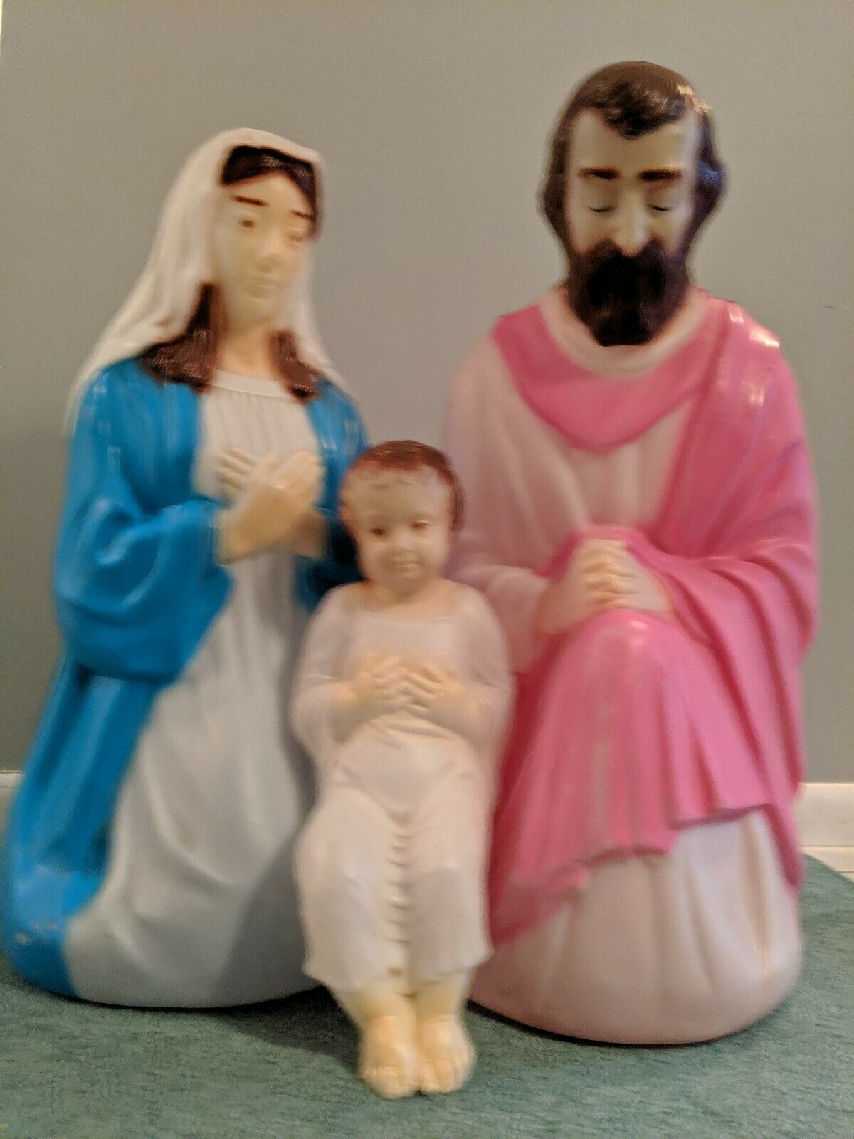 Vintage Empire Nativity Blow Mold Mary, Joseph And Baby Jesus | #15683318