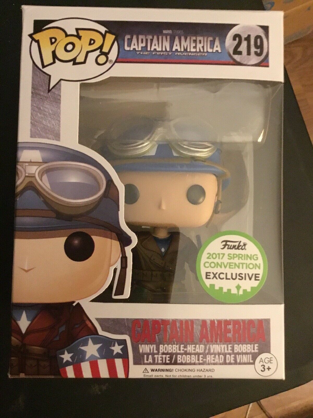 Captain America 219 Funko POP, 2017 Spring Convention Exclusive | #15773191