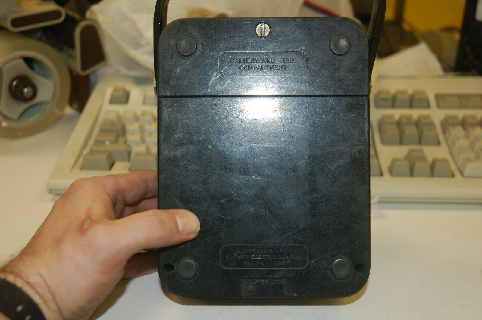 Vintage Simpson 260 Multimeter Volt - Ohm - Milliammeter Ex - Raytheon ...