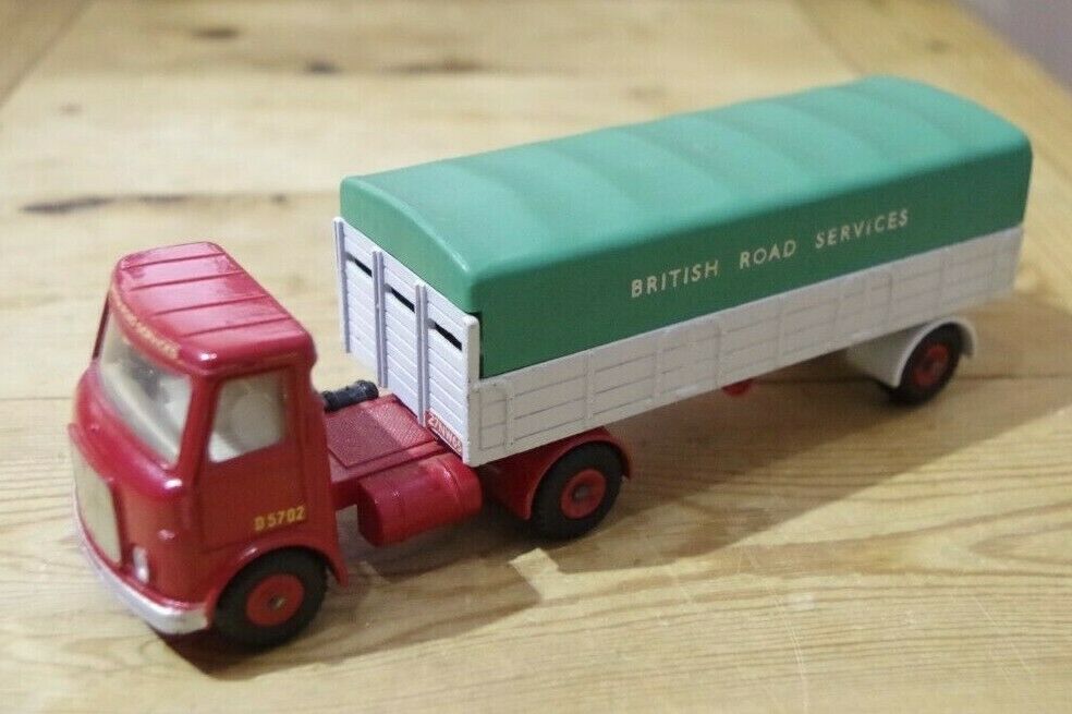 Dinky Supertoys AEC Articulated BRS Truck Vintage British Road Services ...