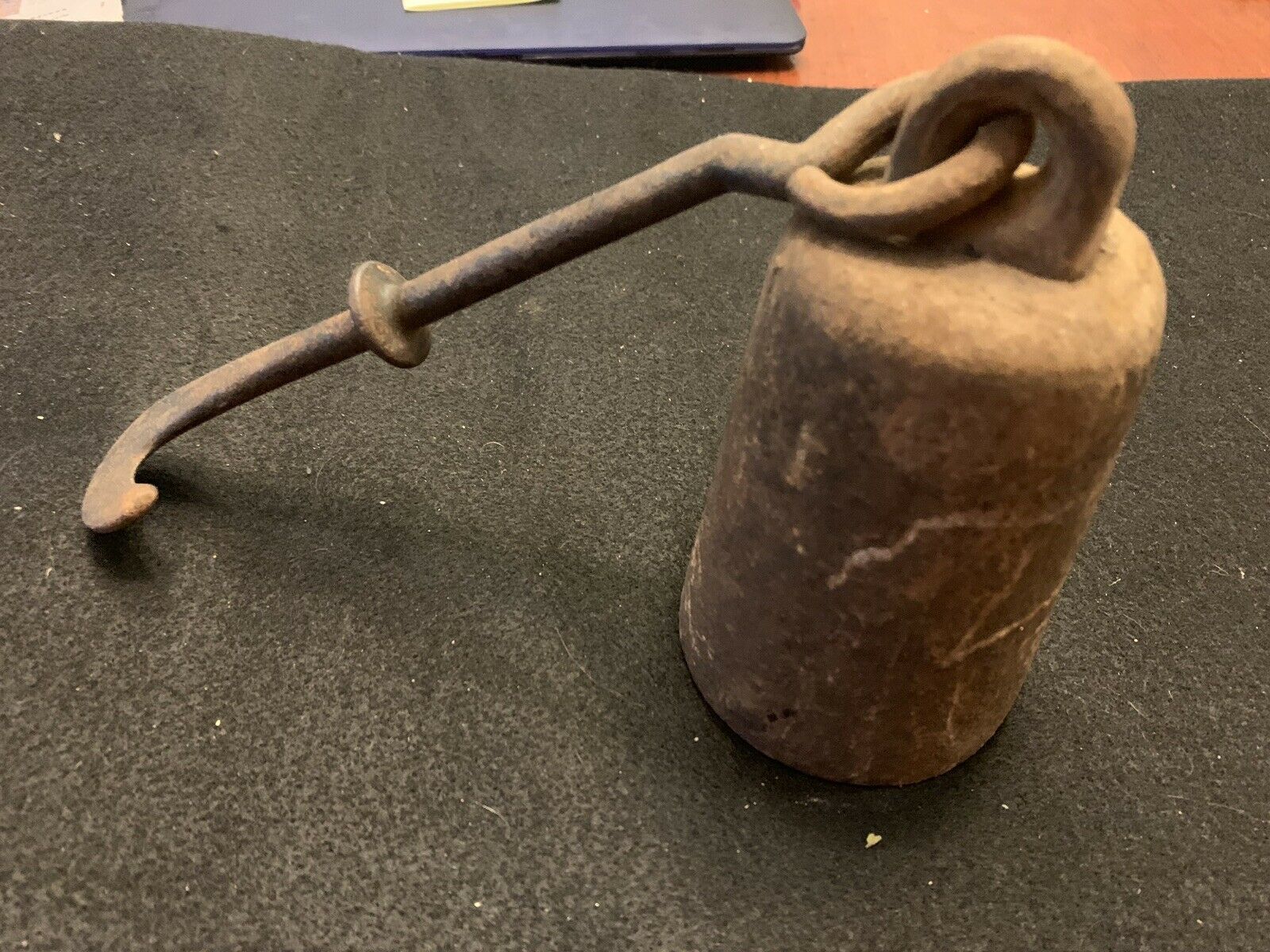 Antique 8 Pound Weight For Sliding Balance Beam Scale | #15558563