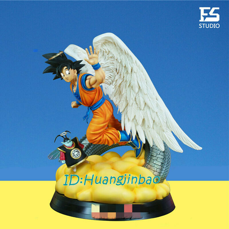 Flying Studio Angle Son Goku Resin Model Painted Statue Dragon Ball Z ...