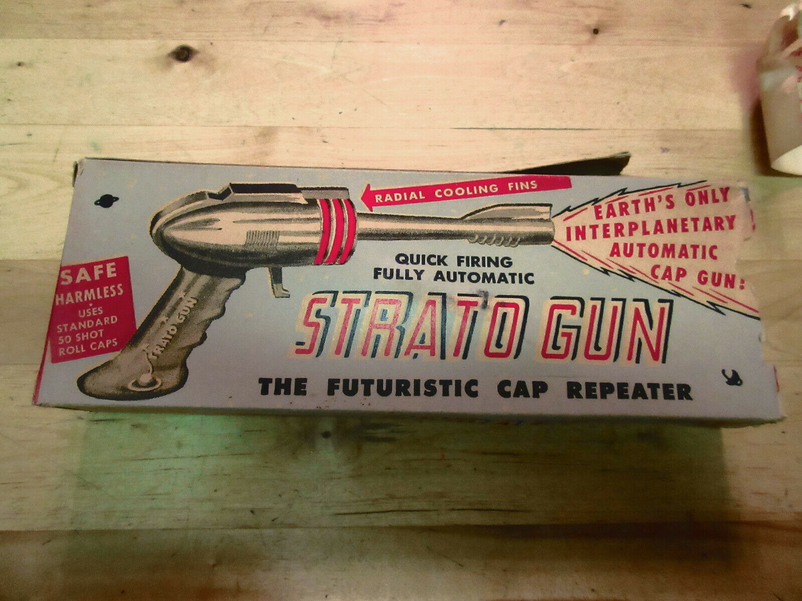 Vintage Strato Gun Toy Cap Gun Futuristic Products Co Detroit Mich ...