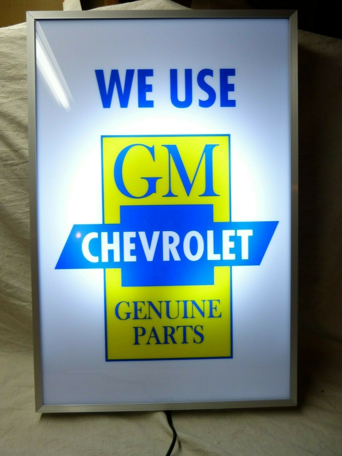 Large Chevrolet Chevelle SS Lighted Dealership Window Display Sign Ok ...