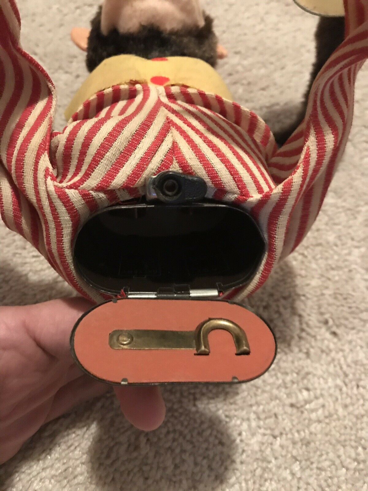 VINTAGE JOLLY CHIMP CLAPPING MONKEY BATTERY OPERATED TOY MADE IN JAPAN ...