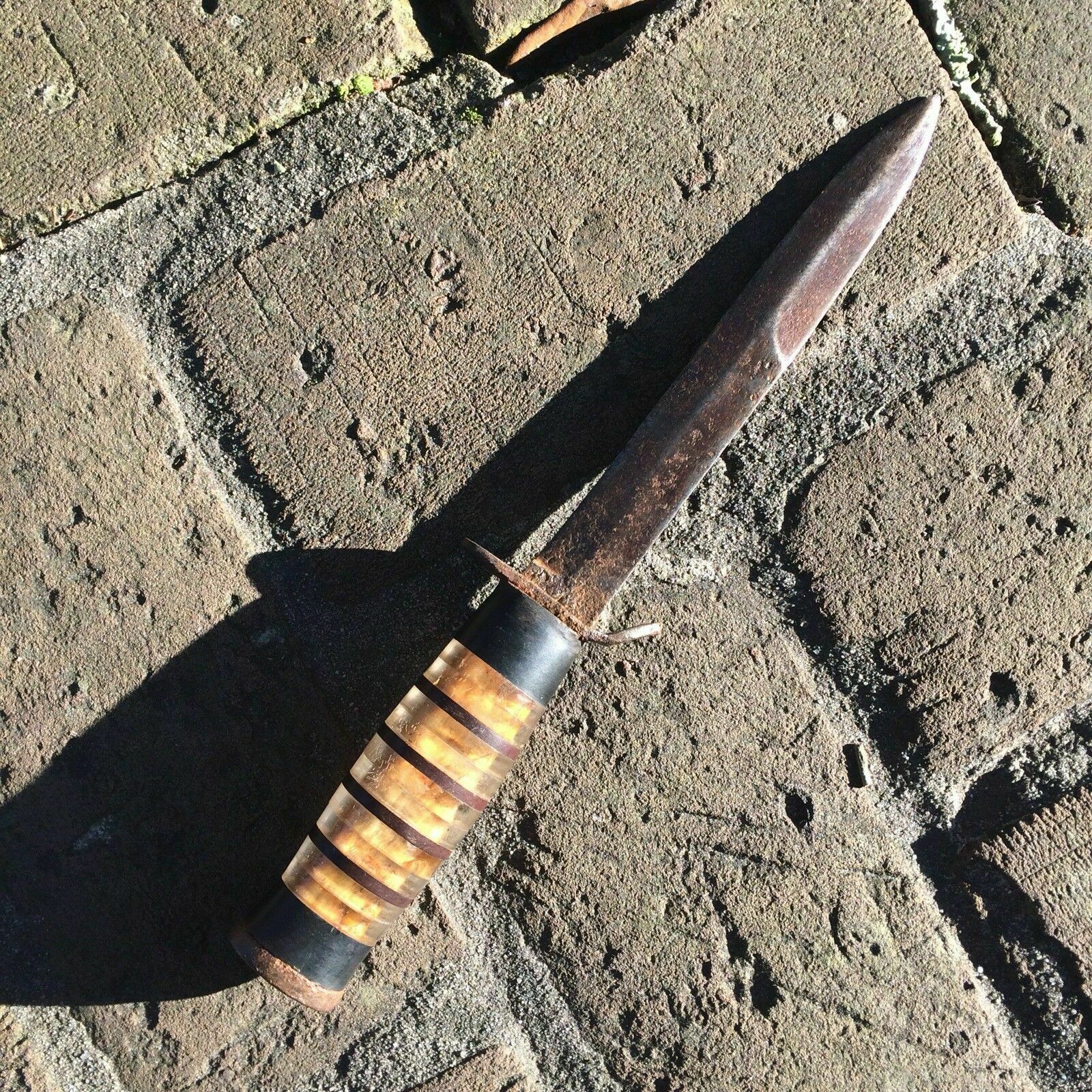 Wwii Trench Art Usm3 Paratrooper Knife Fixed Blade Bayonet Usm8 ...