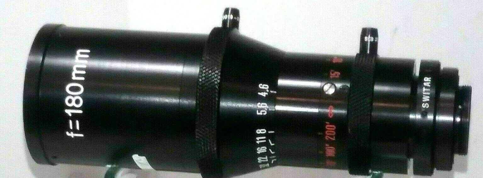 KERN 180mm Data Acquisition Camera Lens From NASA Apollo Space Program ...