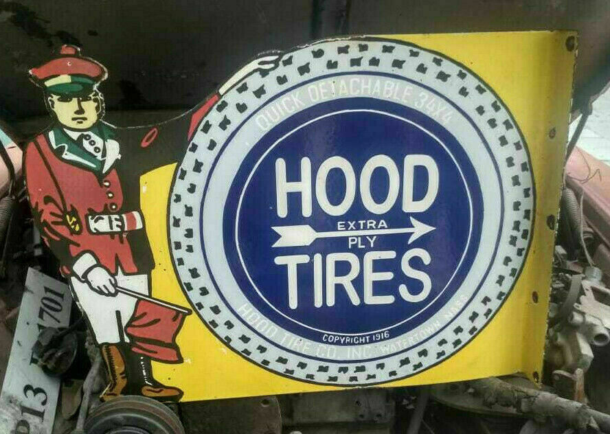 MOBIL GAS MARINE VINTAGE PORCELAIN SIGN 30 INCHES ROUND | #15584059