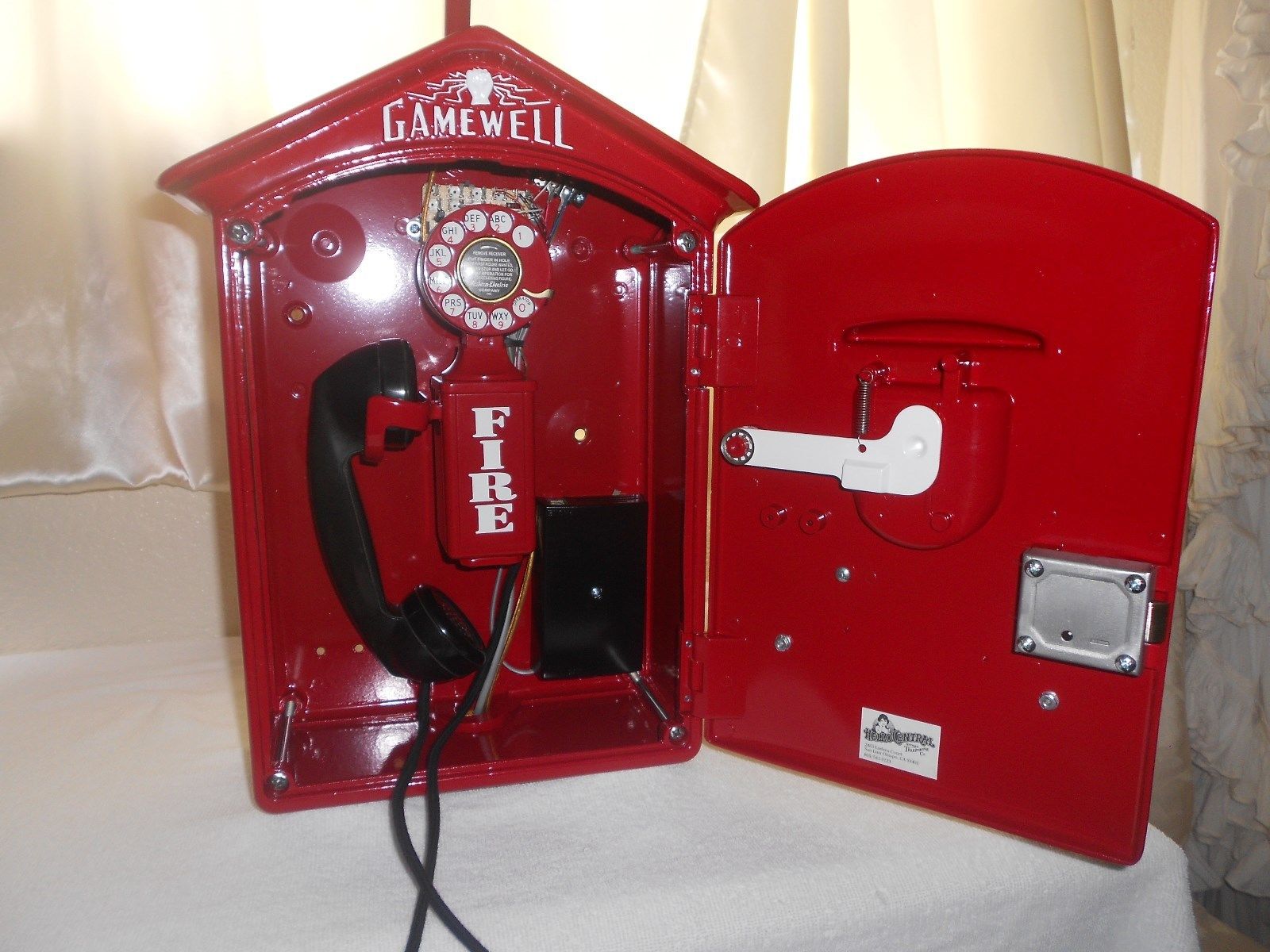 Gamewell 1950 ' S Fire Alarm Call Box Telephone Phone Station ...