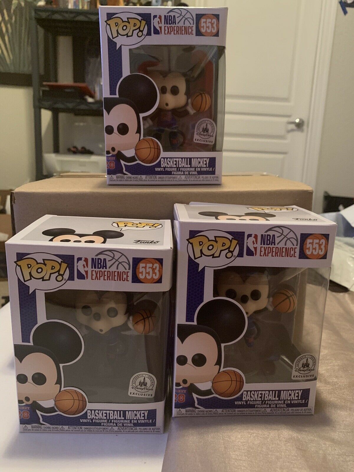 2019 Disney Parks Exclusive Basketball Mickey Mouse Funko Pop | #15565211
