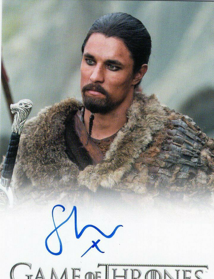 Game Of Thrones Inflexions - Staz Nair Autograph Card - Qhono | #15638419