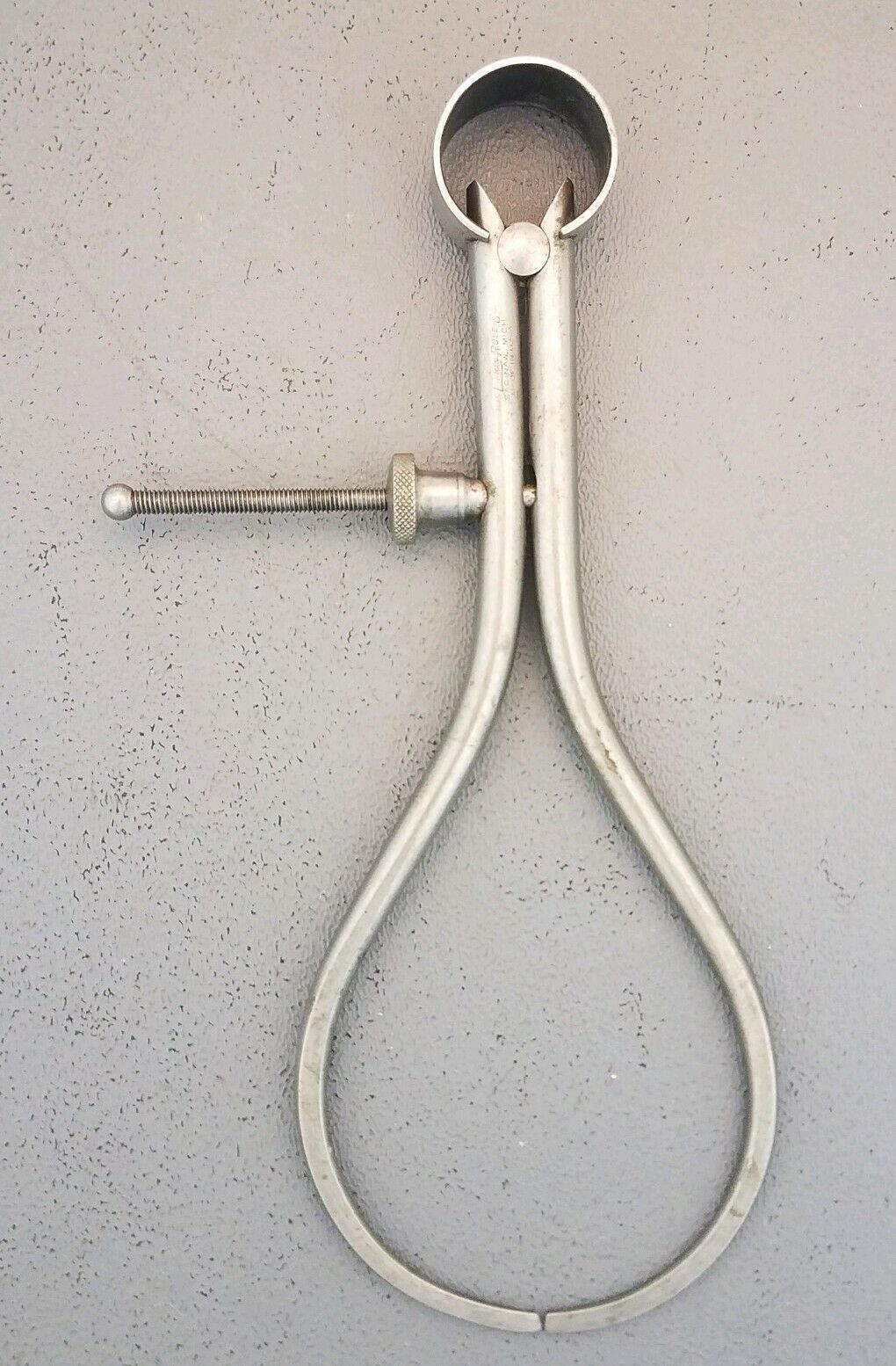 7 " Lufkin Rule Co. Outside Calipers Vintage Solid Nut Machinist Tool ...