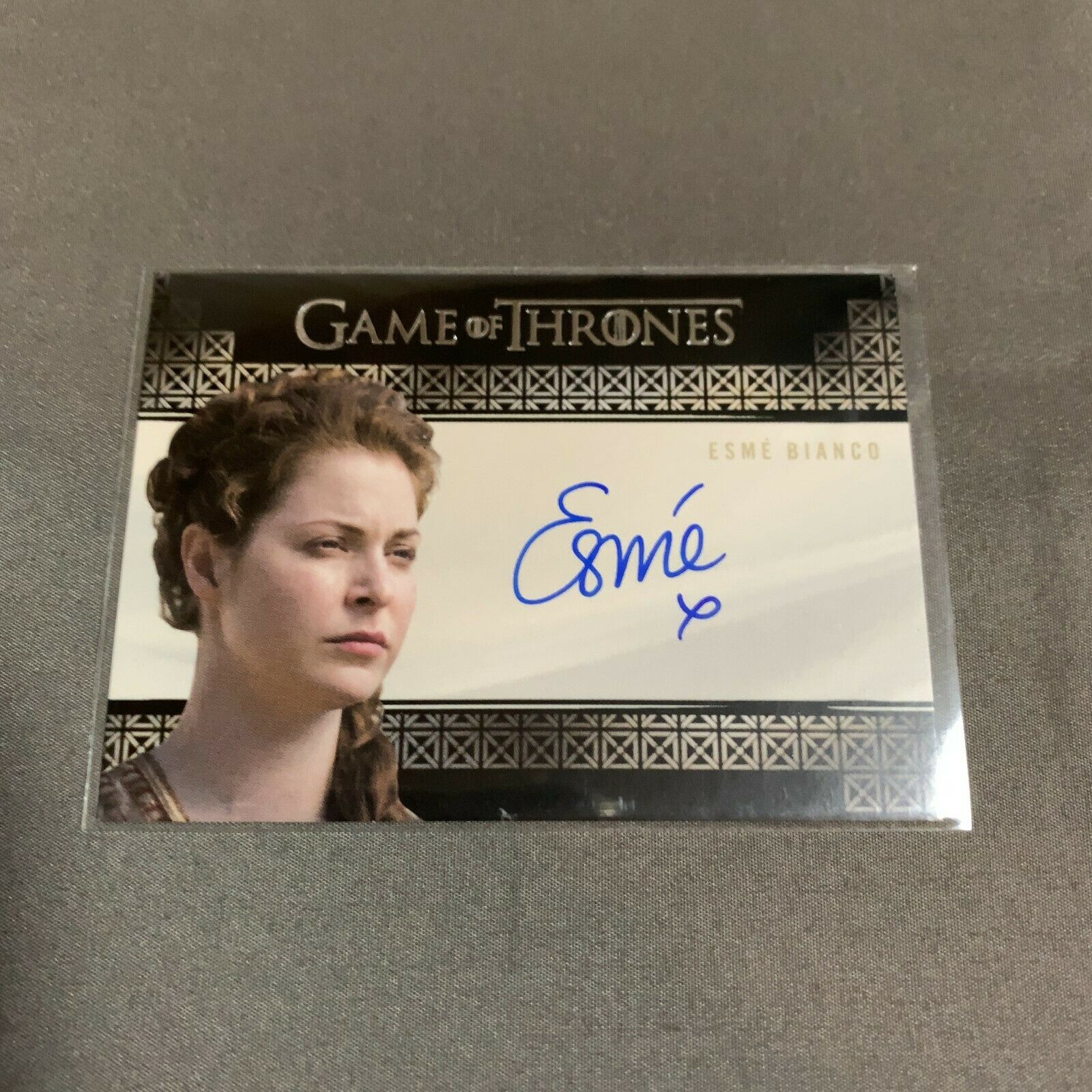GAME OF THRONES INFLEXIONS AUTOGRAPH AUTO ESME BIANCO ROS | #15604121