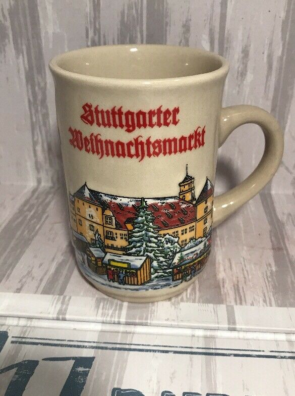 Stuttgarter Weihnachtomarkt German Coffee Mug Koessinger AG Christmas ...