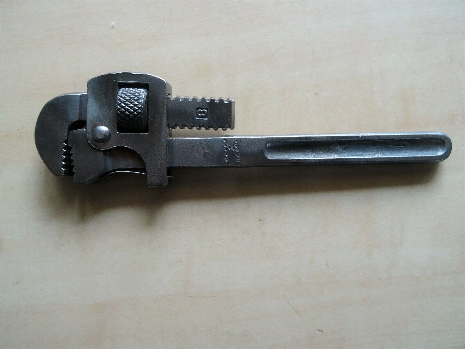 Vintage Pexto 8 " Pipe Monkey Wrench S&W Co. USA | #15437694