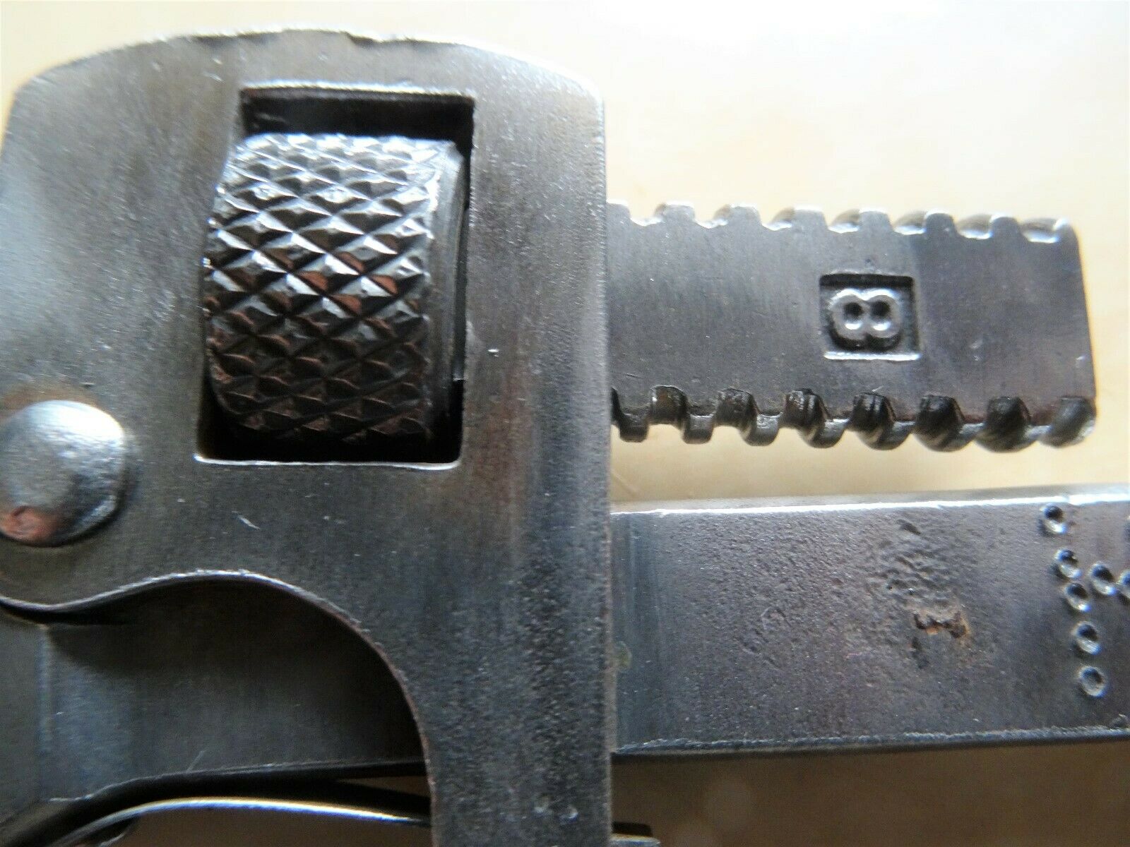 Vintage Pexto 8 " Pipe Monkey Wrench S&W Co. USA | #15437694
