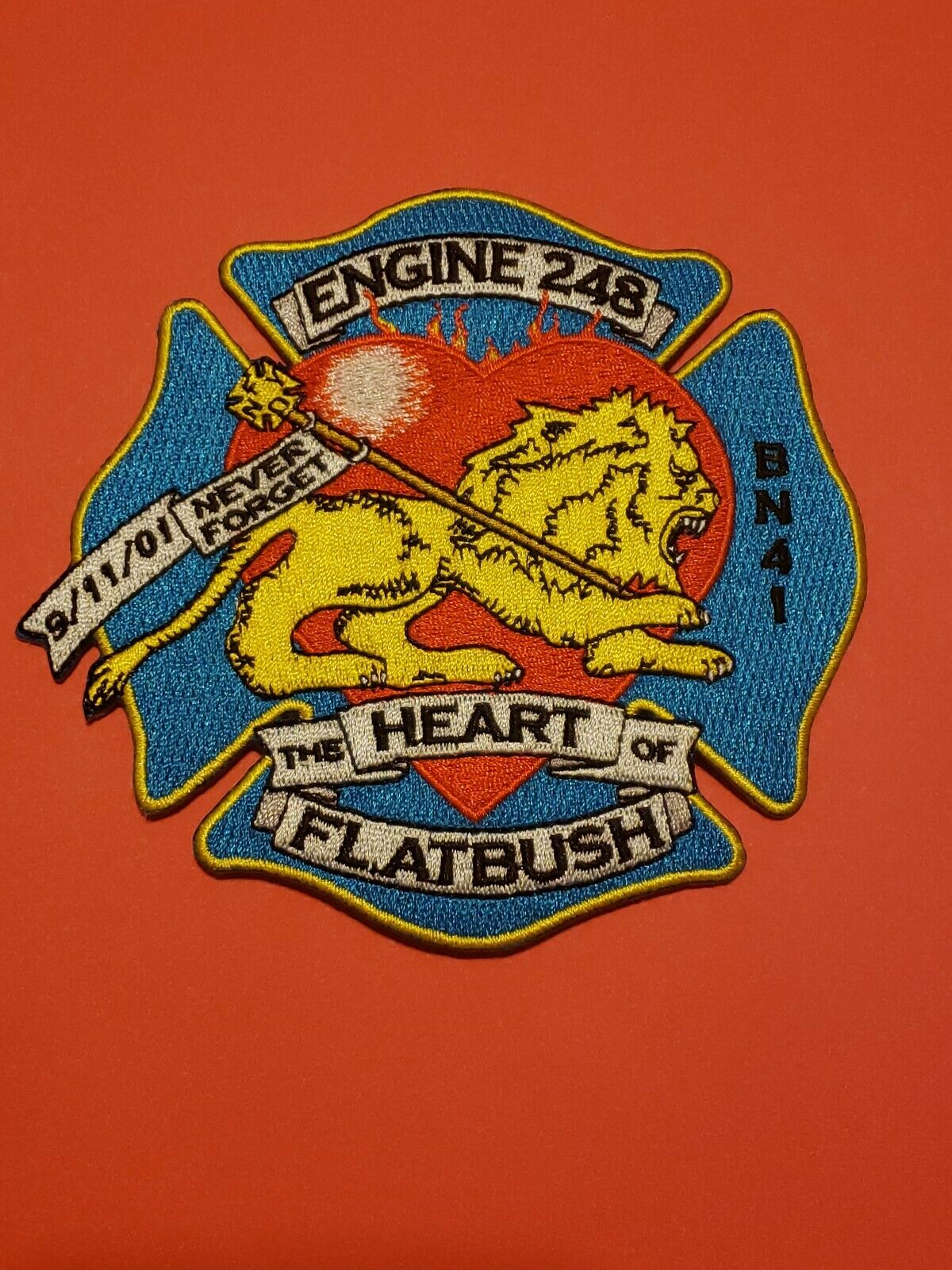 York City Fire Department Patch Engine 248 Style | #15464411