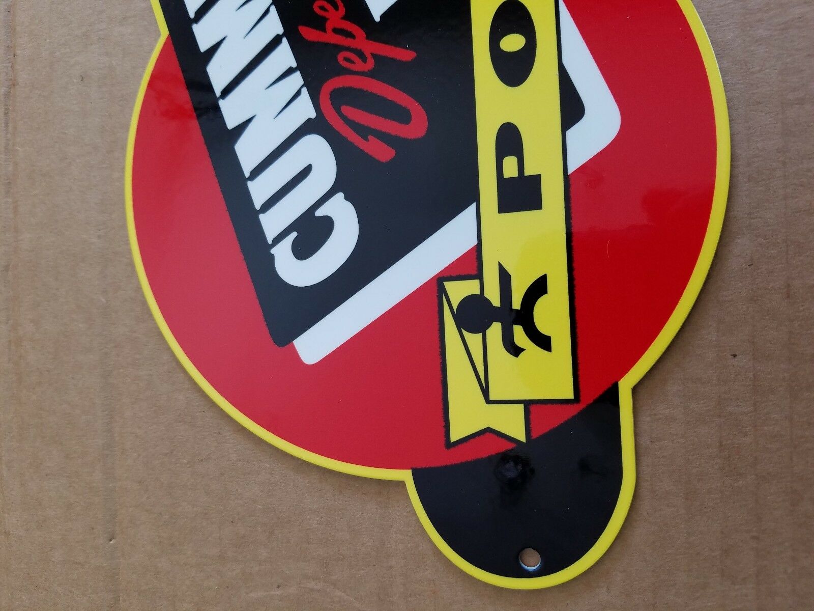 Cummins Turbo Diesel Metal Thick Metal Sign Made In USA Dodge Truck ...