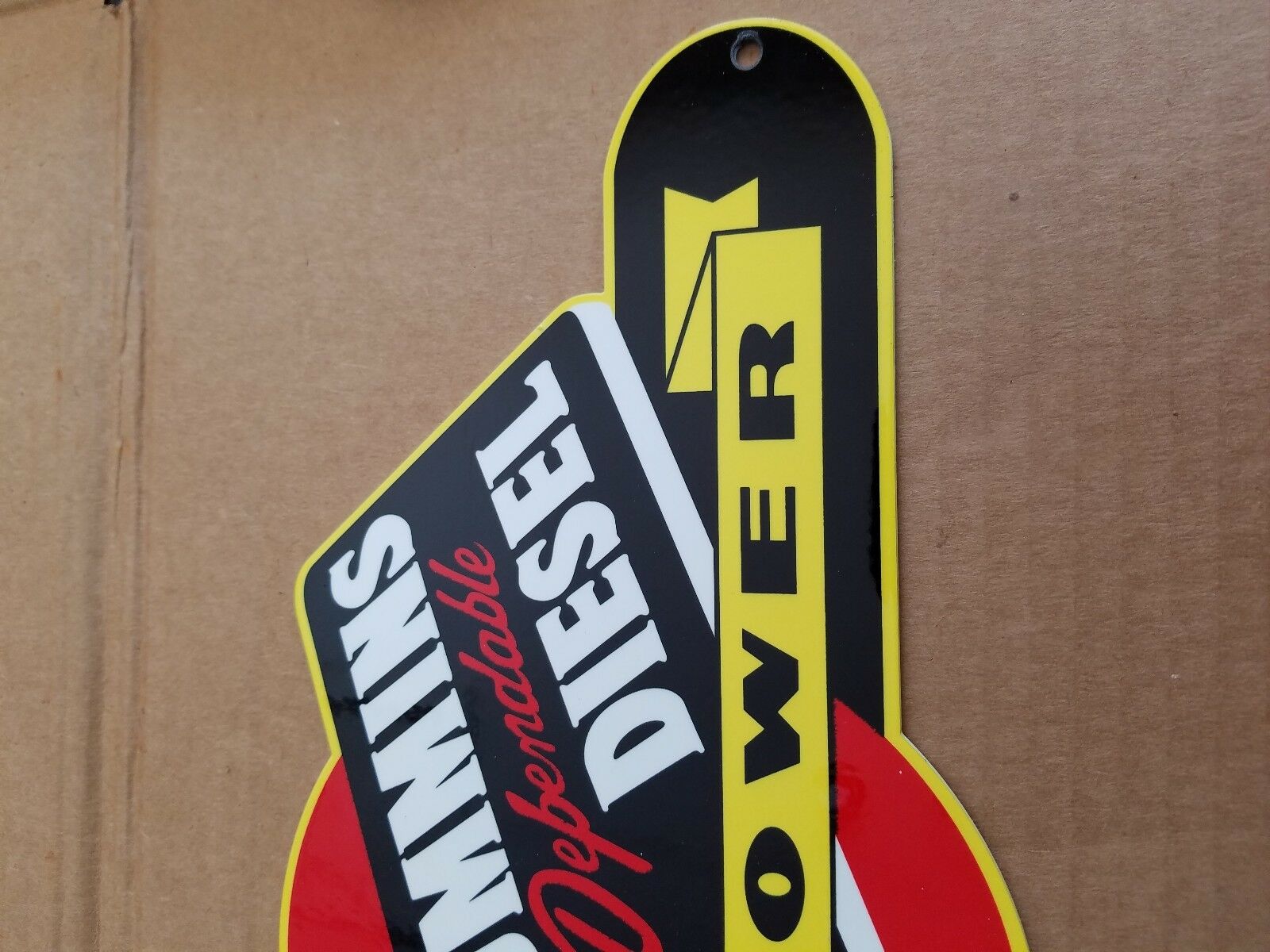 Cummins Turbo Diesel Metal Thick Metal Sign Made In USA Dodge Truck ...