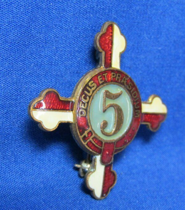 WWII 175th Infantry Regiment Decus Et Praesidium DI Unit Crest Pin By ...
