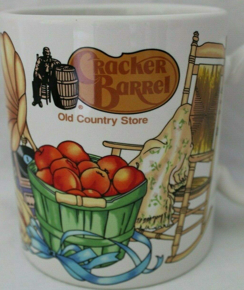 CRACKER BARREL Old Country Store Made In USA Large 24 Ounces Cup Mug ...