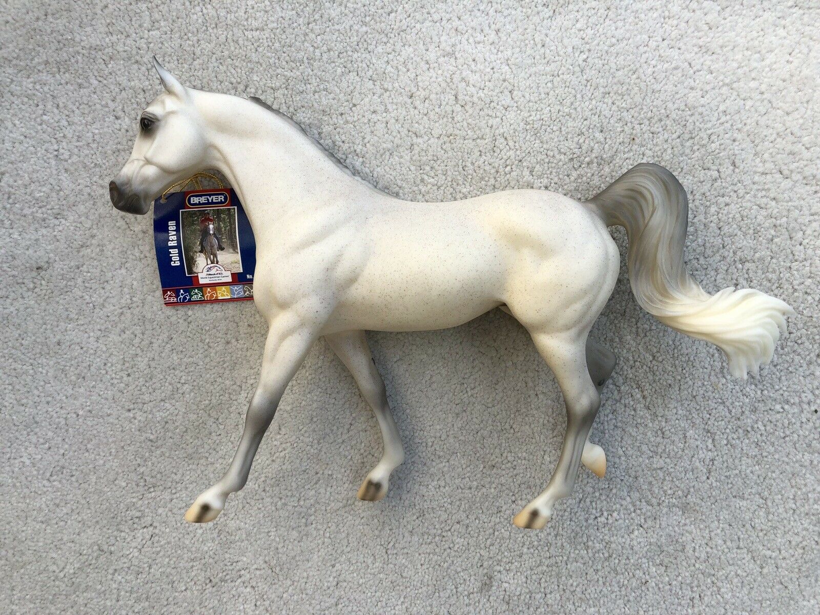 RARE Breyer Horse Justadream Arabian Mare Oasis Gold Raven Endurance ...