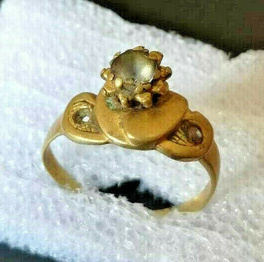 Stunning Medieval ROMAN BRONZE RING Museum Quality RING ANCIENT | #15343587