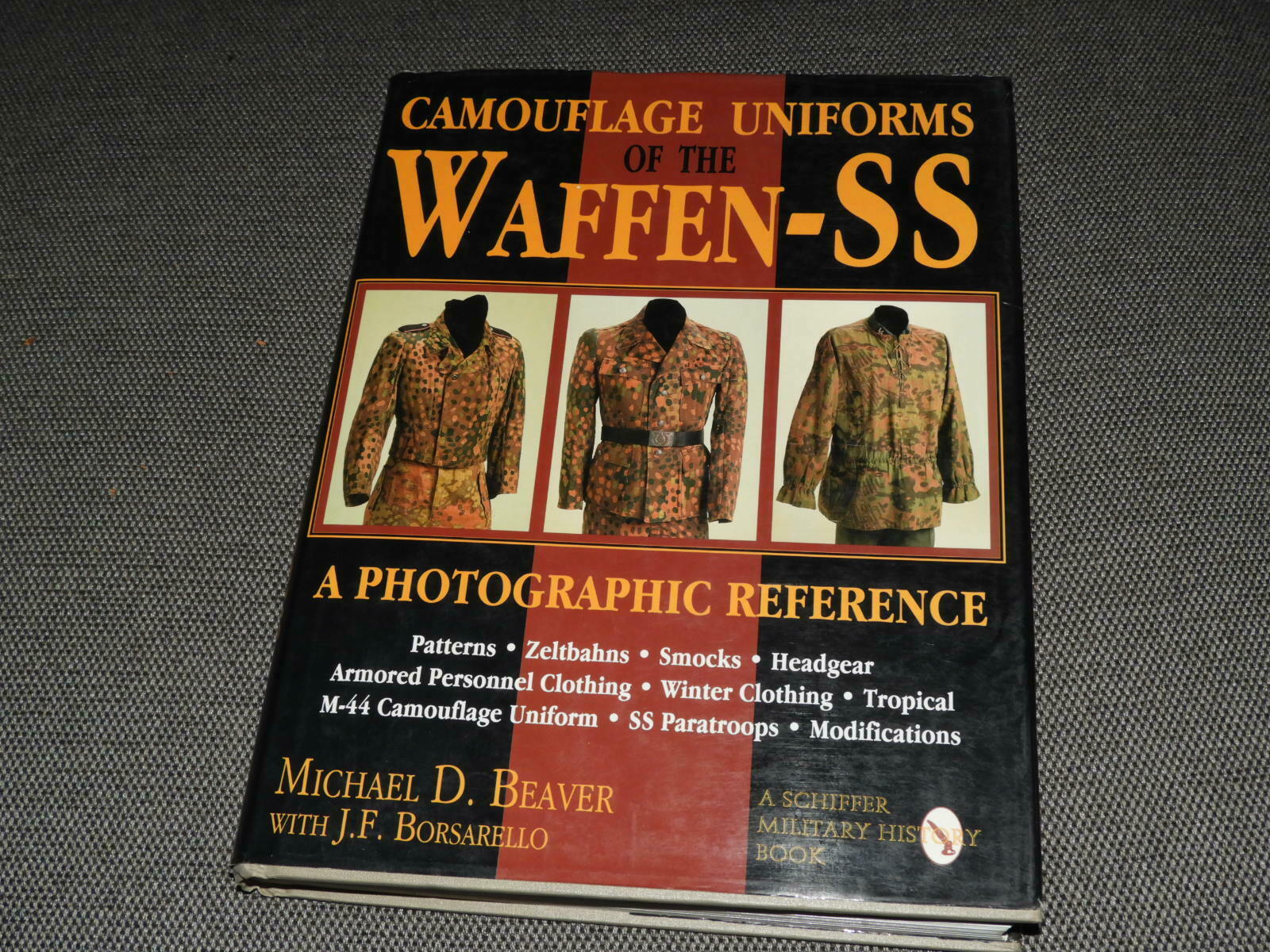 Camouflage Uniforms Of The Waffen - SS: A Photographic Reference By ...