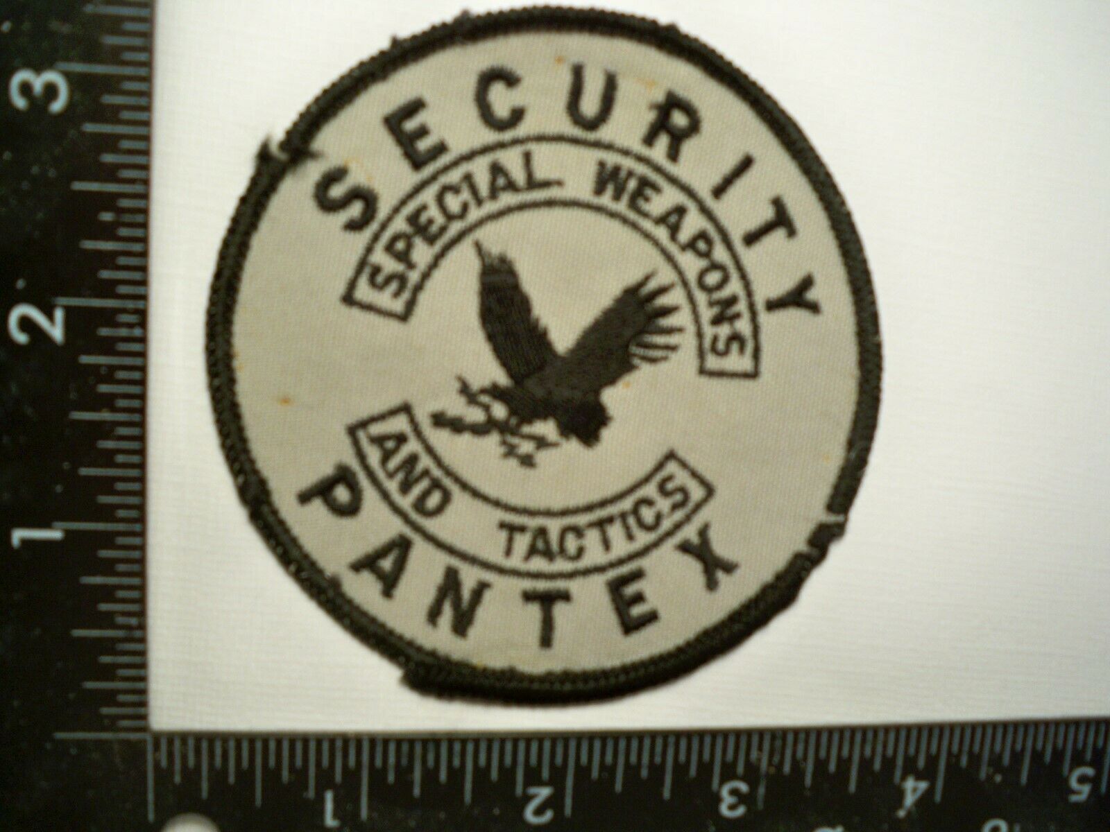 Rare Federal DOE AEC Pantex Security SWAT Patch Amarillo, TX Nuke ...