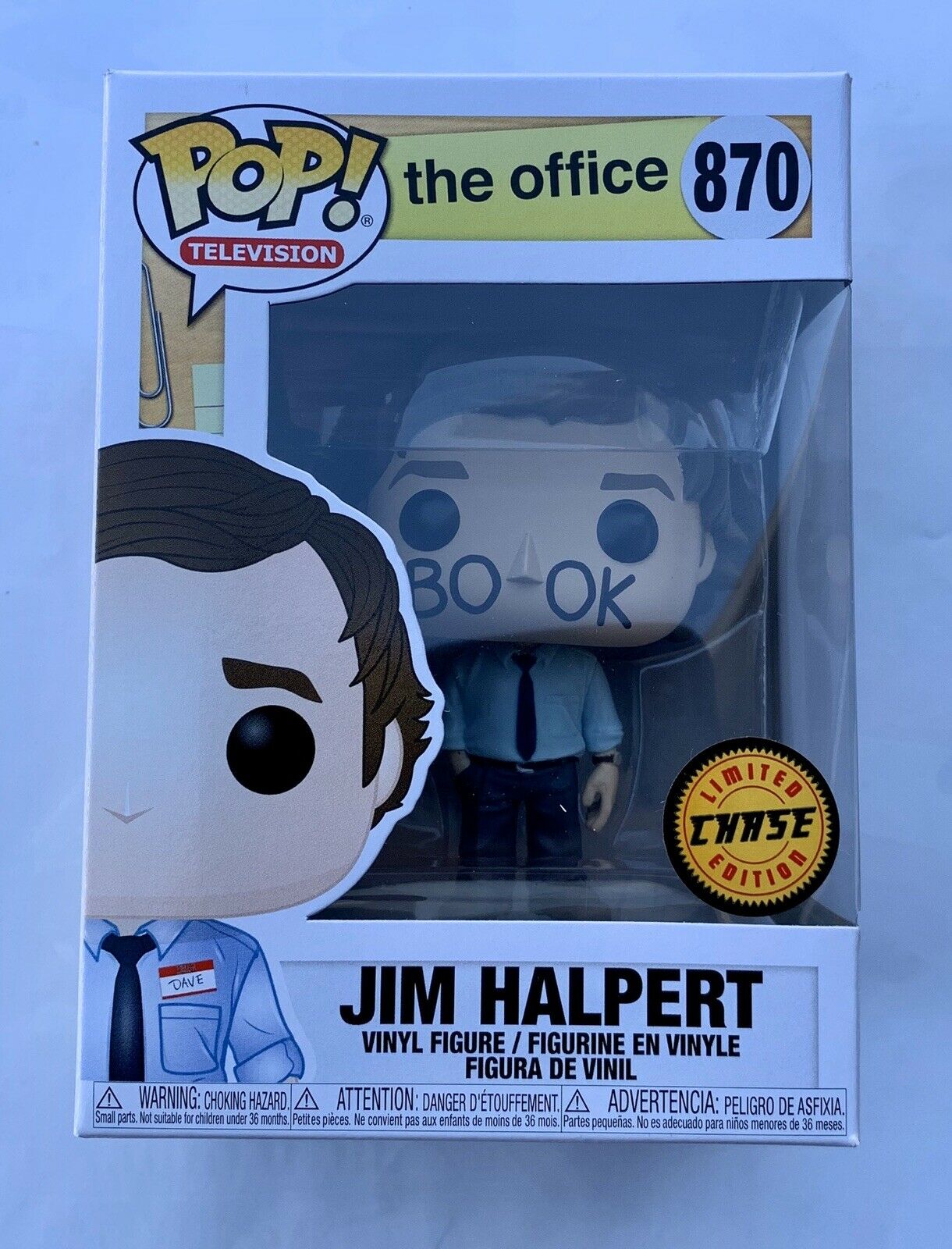 Funko Pop Television The Office Jim Halpert Facebook 870 Chase Limited ...
